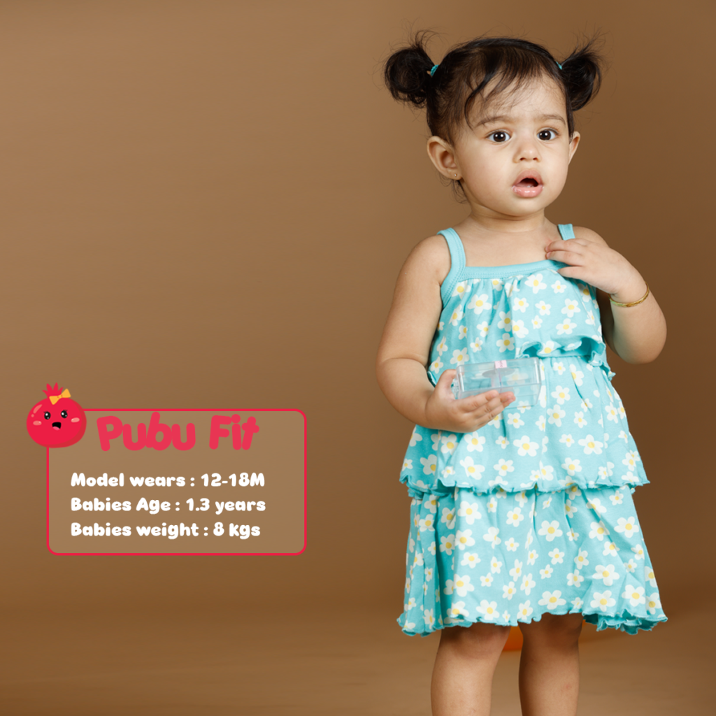 Tea Party 101 – 01 (Navy Floral) - Pubu